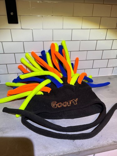 Disneyland Resort Goofy Dreadlocks Dreads Fleece Winter Hat Beanie ...