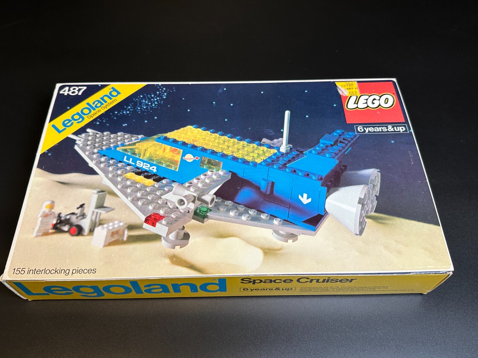 LEGO 487 Space Cruiser Amazing Condition Complete Set w/ Box ...