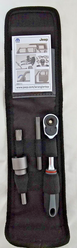 Jeep Wrangler Gladiator JT 2018-2025 MOPAR OEM Tool Kit 68361574AC | eBay