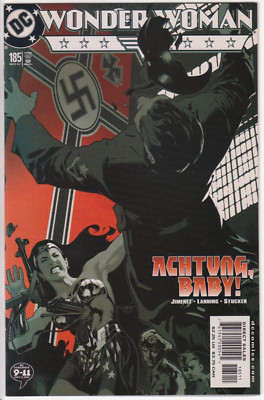 Wonder Woman V2 #185, DC Comics 2002 VF/NM 9.0 Adam Hughes Cover. WW vs ...