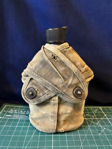WW2 USMC Salty Cross Flap (Dog Ears) Canteen | eBay