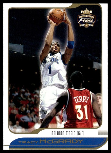 2001-02 Fleer Focus Tracy McGrady Orlando Magic #38 | eBay