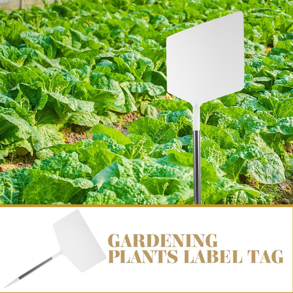 Nursery Garden Markers Plastic Vegetable Category Tag Identification ...