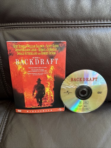 Backdraft (DVD, 1991) Kurt Russell, No Case, Disc + Art Only ...