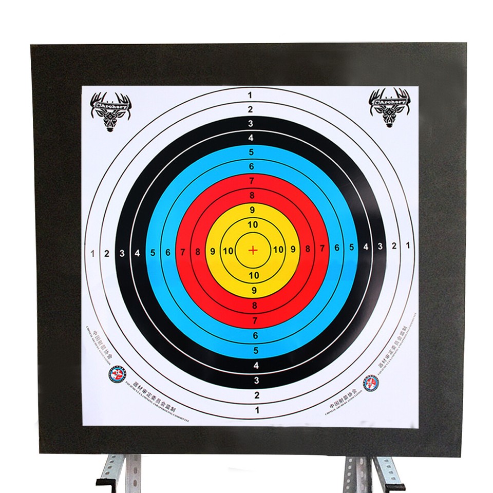 10X 60*60cm Archery Target Paper Face for Arrow Bow Shooting Hunting ...