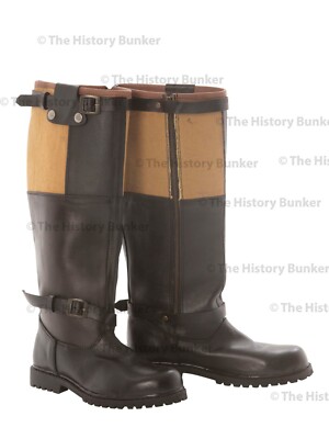 WW2 German Luftwaffe Flying boots- repro size 11 (uk) 12 (usa) | eBay UK