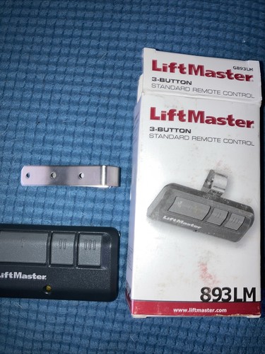 LiftMaster 893LM 3 Button Garage Door Opener Remote Control NEW OEM | eBay