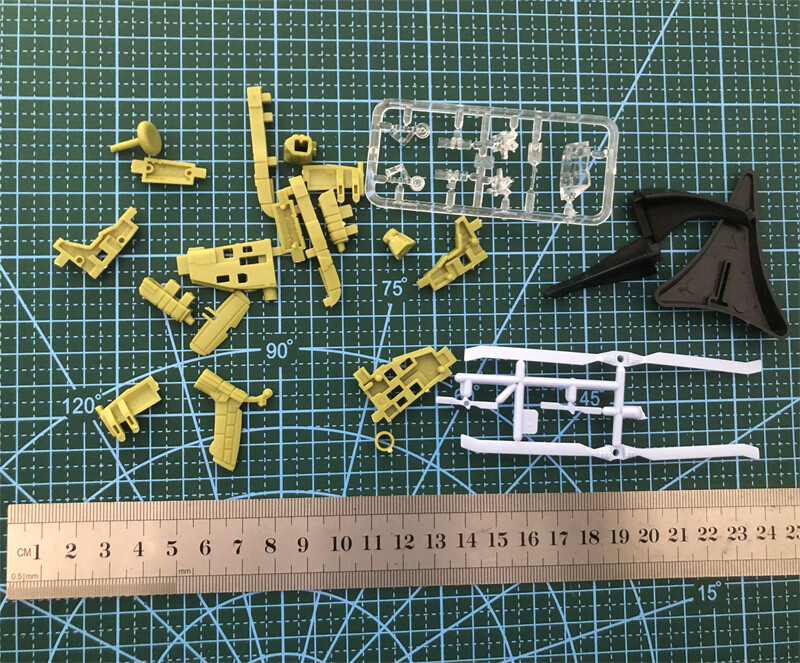 Mini Aircraft Airplane Fighter Model, Military Plastic Toy with Base ...