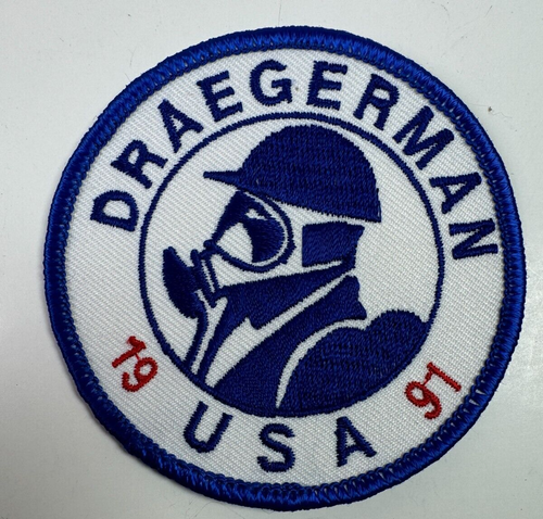 Draegerman USA 1991 Mine Rescue Patch N5 | eBay