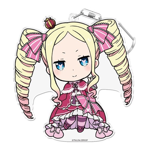 NEW Re:Zero Beatrice Key Holder With Stand Official Japan | eBay
