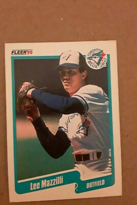1990 Fleer LEE MAZZILLI baseball card # 88. TORONTO BLUE JAYS. | eBay