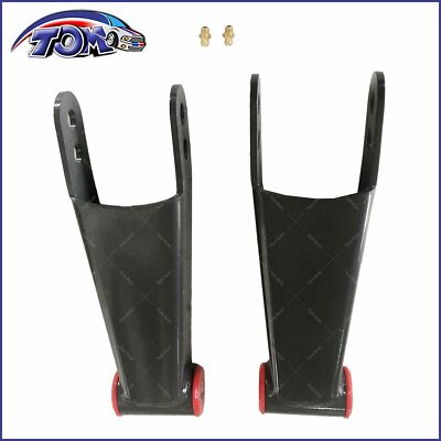 3" Rear Lowering Drop Shackles For 01-10 Chevy Silverado Sierra 2500HD ...