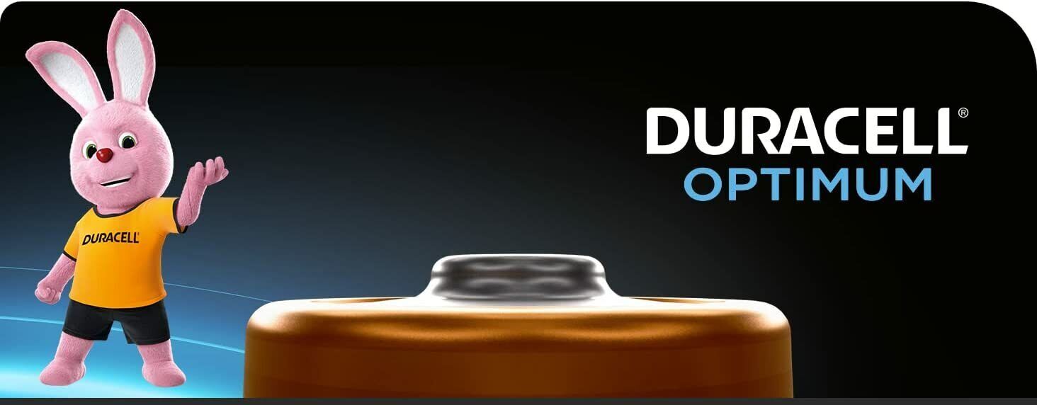 DURACELL OPTIMUM AA & AAA EXTRA POWER ALKALINE BATTERIES LR03, LR6 LONG ...