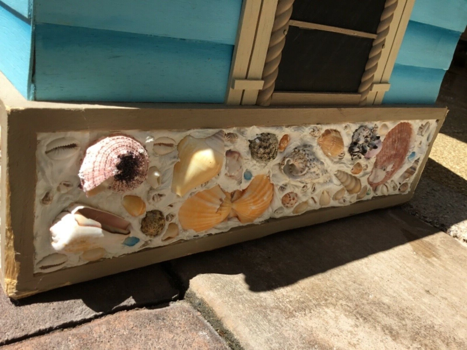 Handmade Custom 1-of-a-kind Wood Dog/Cat Beach House/Pet Shelter-Over ...