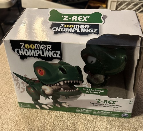 Zoomer Chomplingz ‘Z-Rex’ Interactive Chomping Bone Dinosaur - NEW | eBay