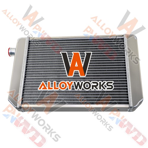 2 Row Aluminum Radiator fit 1974-1979 1975 76 1977 1978 MG Midget 1500 ...