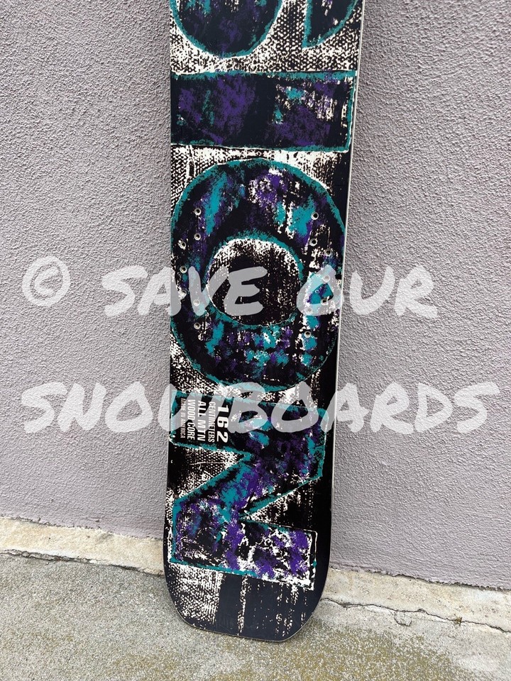 Vision 162 vintage snowboard all mountain wood core made in America | eBay