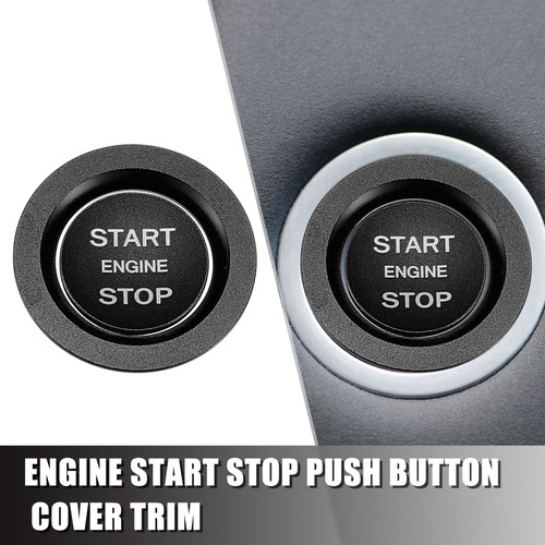 Engine Start Stop Button Cover Kit Push Start Button Trim for Range ...