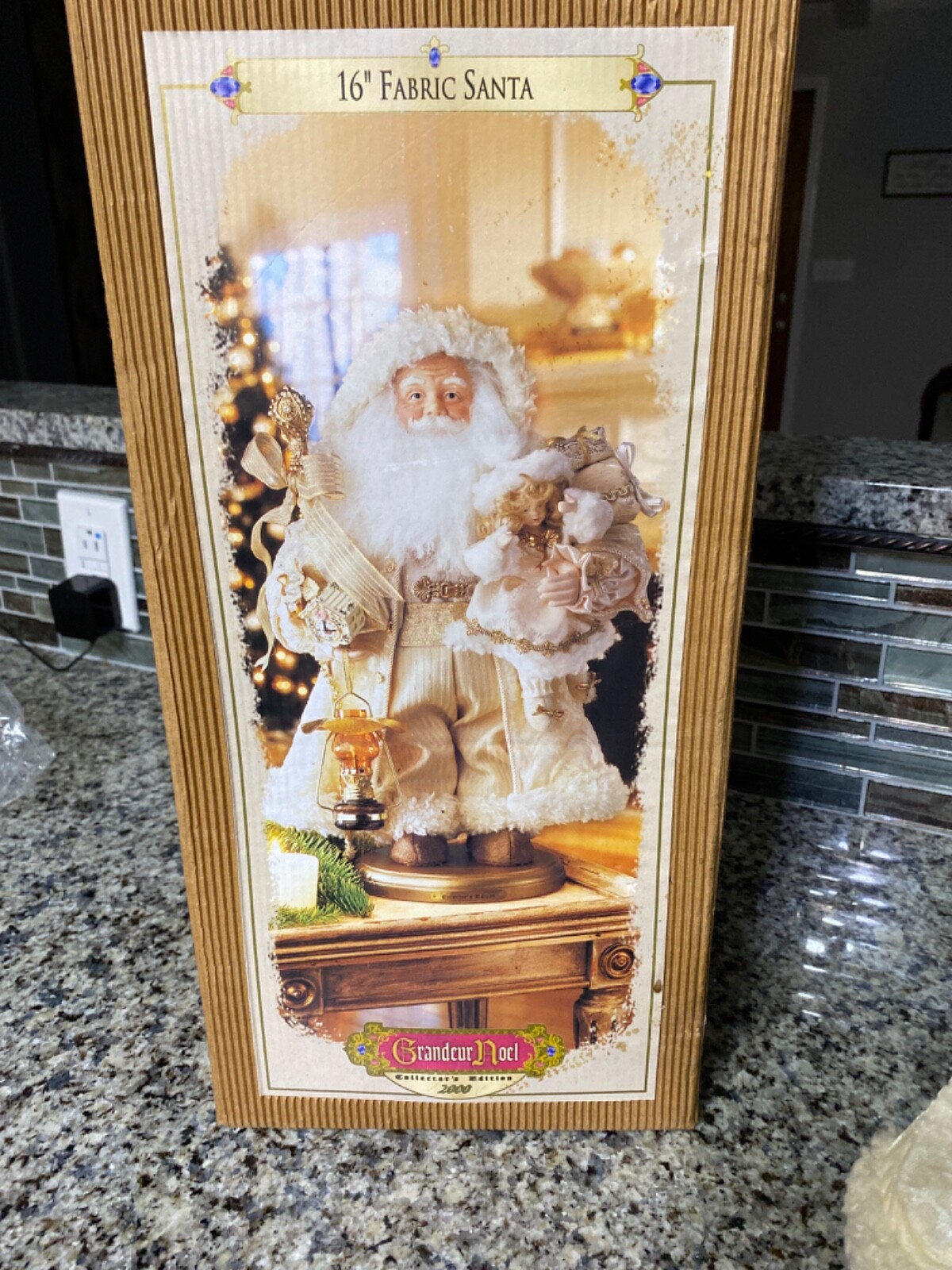 VTG 2000 Grandeur Noel COLLECTORS EDITION 16" SANTA ~ Baby Doll ...