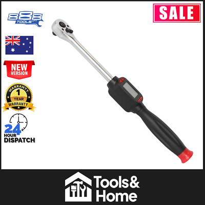 888 Tools 380mm Digital Torque Wrench 3/8" Drive 27-135Nm 72 Teeth ...