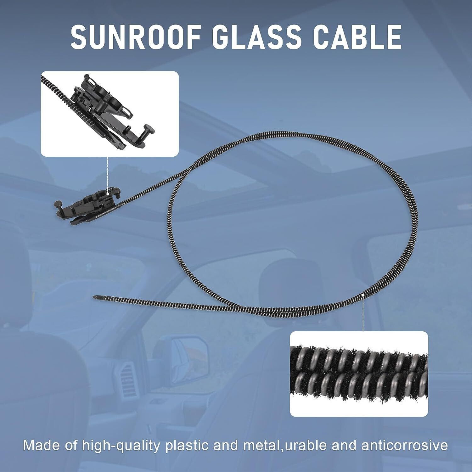 Lincoln Navigator Panoramic Sunroof Glass Cables Fit 2018-2020 | eBay