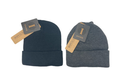 Igloos Outdoor Men’s 2-Ply Ribbed Cuff Cap Hat One Size Choose Black or ...