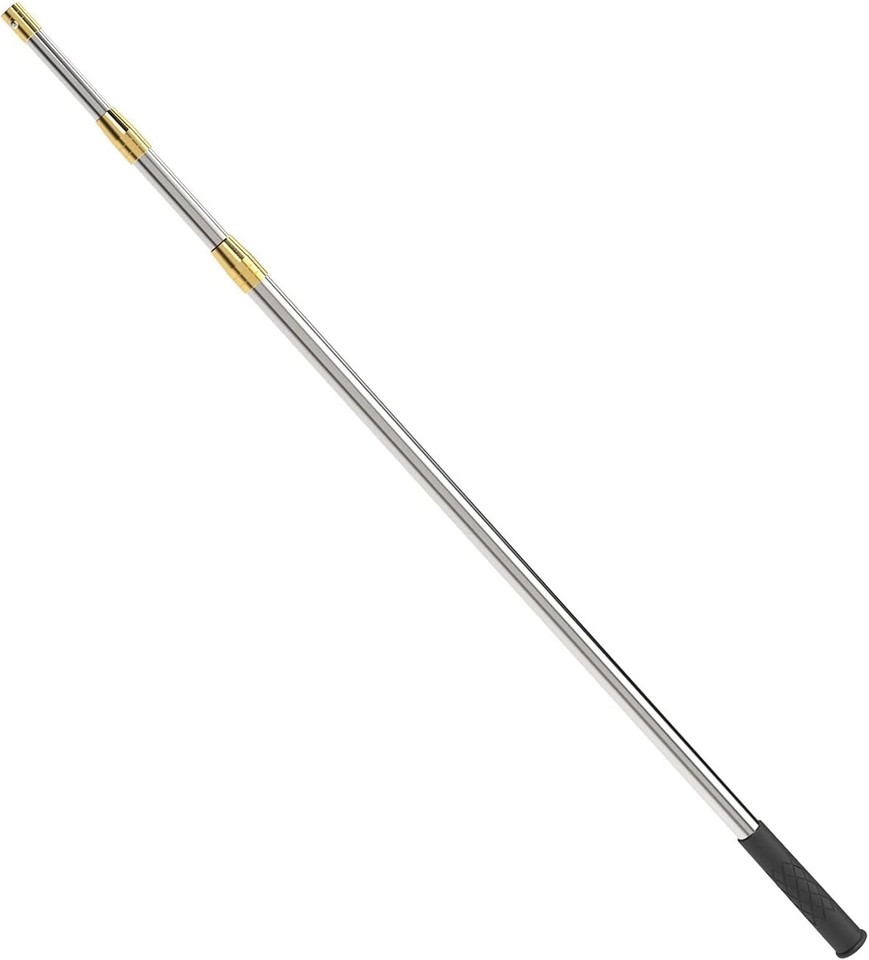 Stainless Steel Flounder Gig Frog Gig Gaff Pole, Muti-Size Telescopic ...