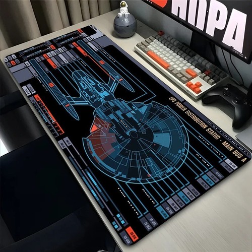 Star Trek Keyboard Desk Mat Large Mouse Mat Locked Edge 60cm x 30cm | eBay