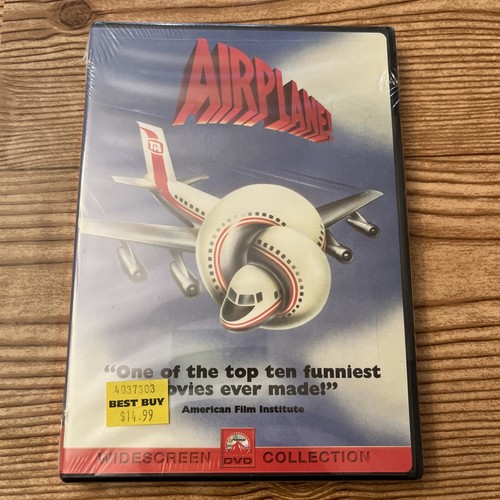 Airplane! [1980] (DVD, 2000, Widescreen) NEW, Sealed, 80's Hilarious Classic | eBay