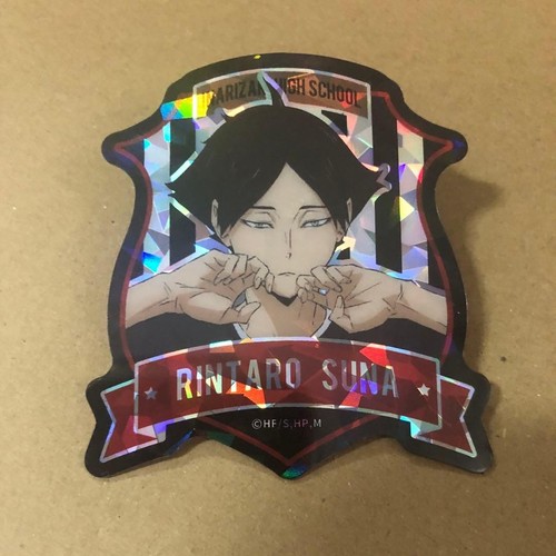 Rintaro Kadona Haikyuu Store Emblem Hologram Badge CollectIInarizBKi ...