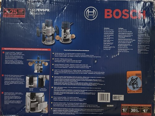 Bosch Router Combo Pack | eBay