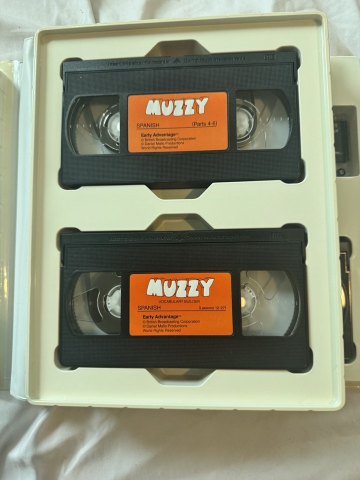Lot 2 BBC Language DVD Muzzy Spanish Learning Course for Children Level ...