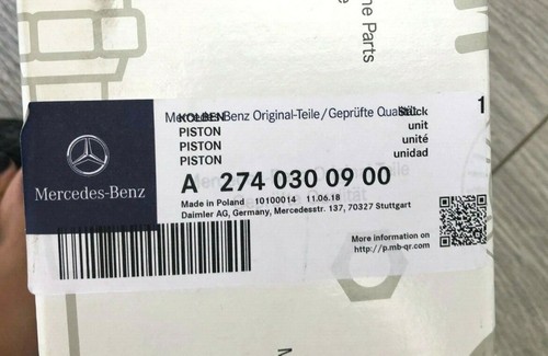2016 MERCEDES BENZ GLC300 ENGINE PISTON, PART# 2740300900, OEM | eBay