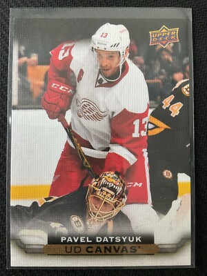 Pavel Datsyuk 2015-16 Upper Deck Series 2 Canvas Card #C150 | eBay