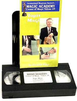 Preowned, vintage Magic Acadamy course vol 23, VHS format tape | eBay