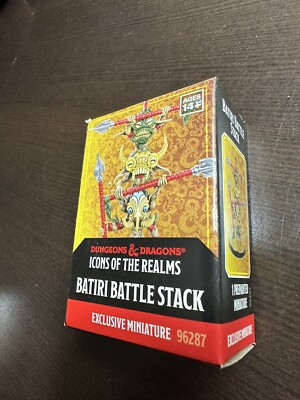 Batiri Battle Stack Exclusive Miniature Icons of the Realms Promo 96287 ...