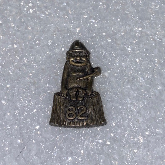Royal Order of Jesters ROJ Tree Stump Billiken Metal Lapel Pin | eBay