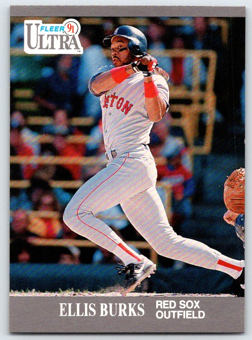 1991 Fleer Ultra Baseball Card Ellis Burks #30 Boston Red Sox | eBay