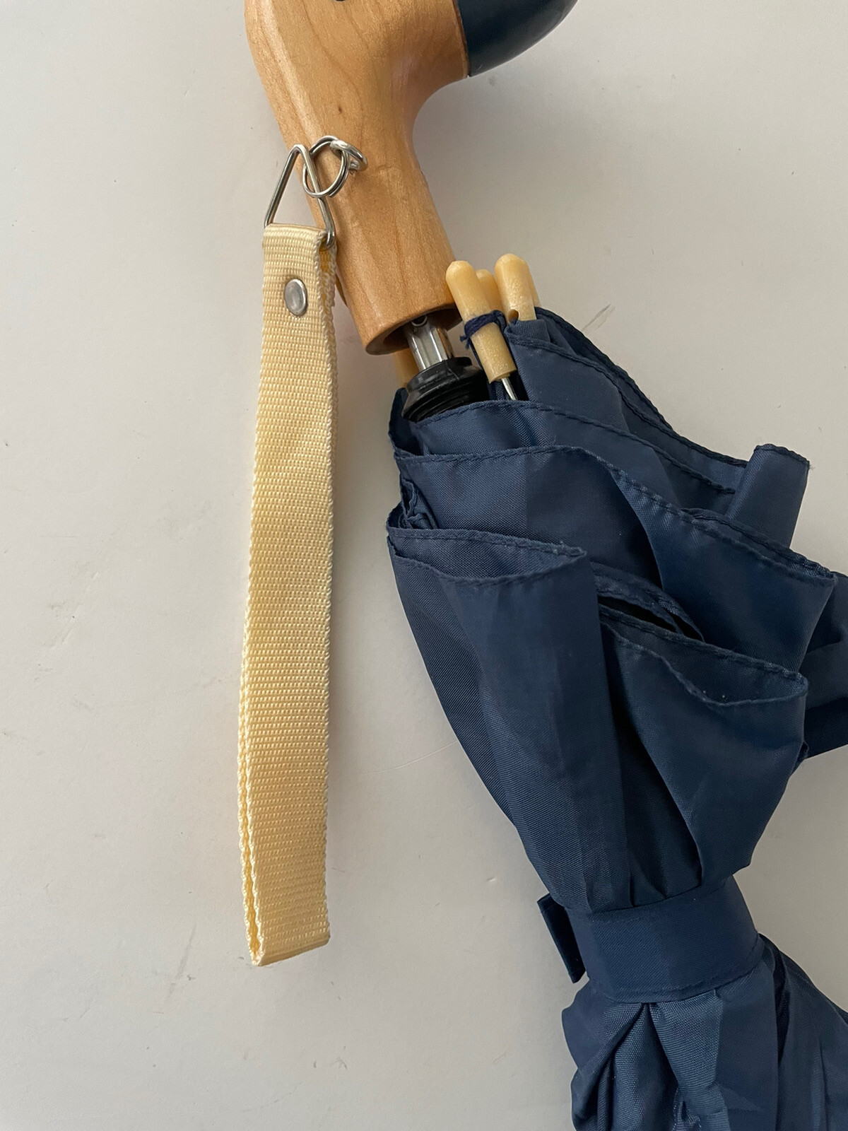 Vintage Wood Duck/Goose Head Handle/Grip Umbrella Aut… - Gem