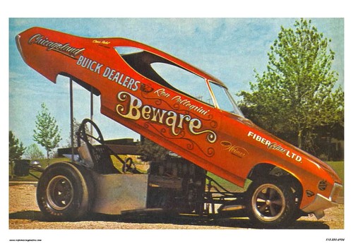 Beware Buick Funny Car | POSTER 18 X 24 INCH | Classic car | eBay