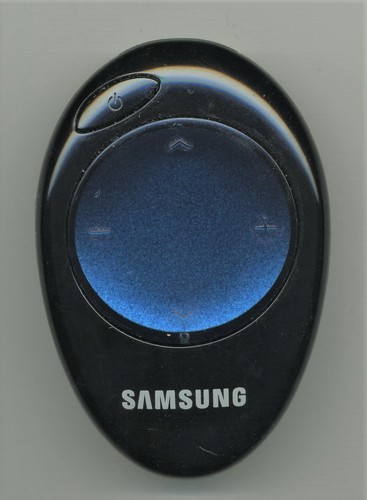 Samsung BN59-00802A Black/Blue TV Remote Control Handheld Pebble Egg ...