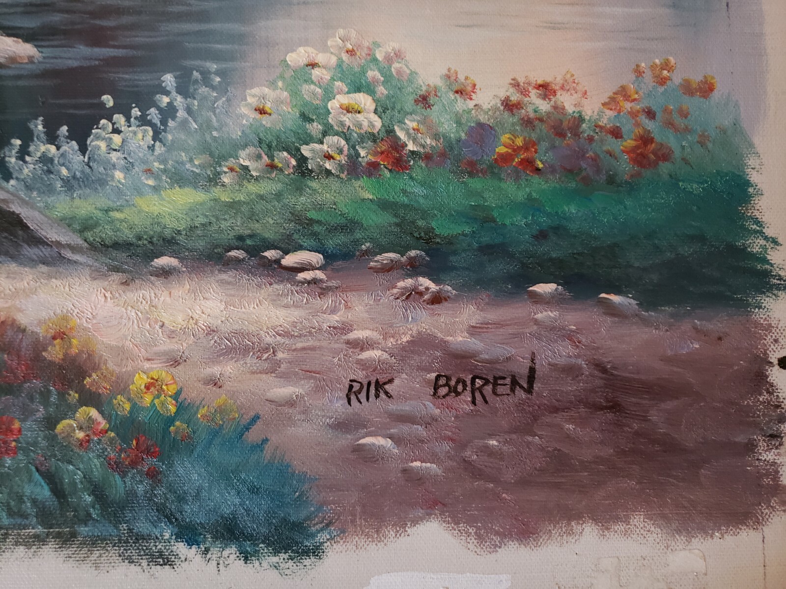 Rik Boren Original Oil On Canvas | eBay