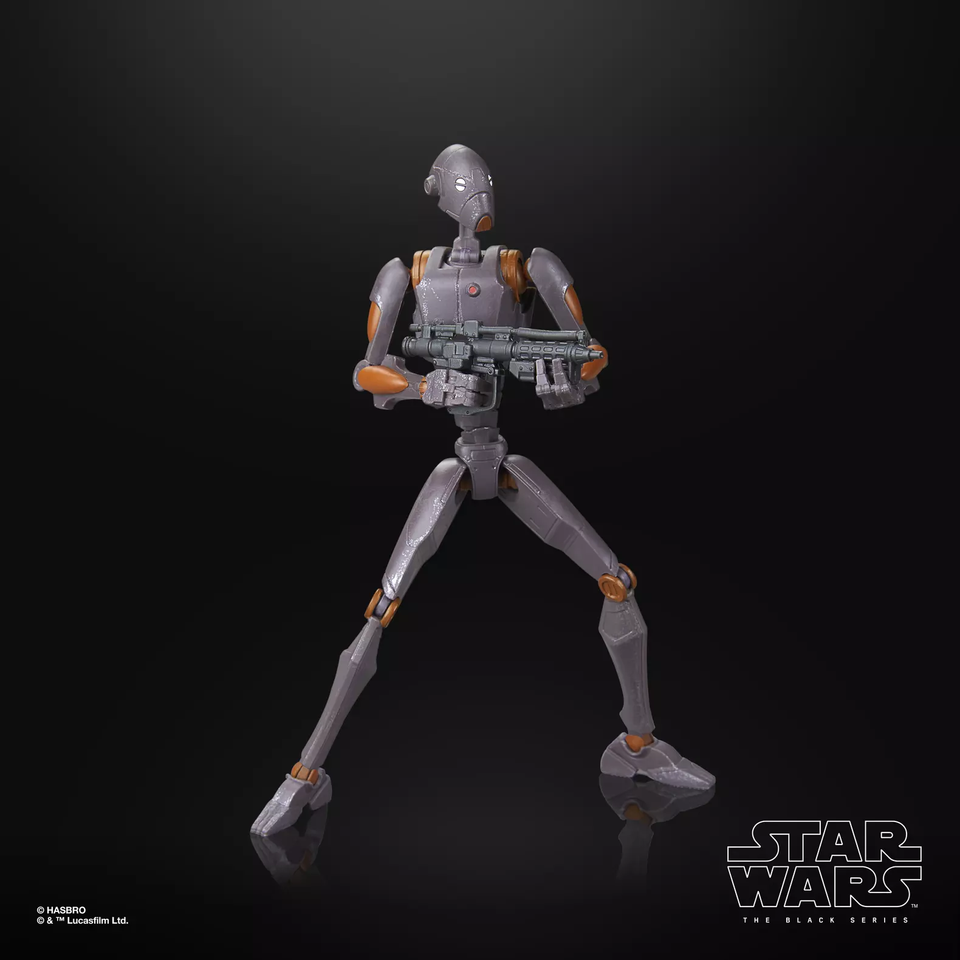 STAR WARS The Black Series Commando Droid, The Clone Wars 6" Action ...
