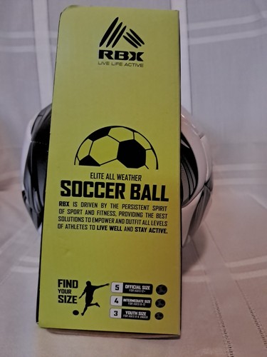 soccer ball RBX size 5 All Weather Elite New | eBay