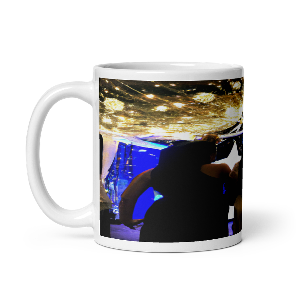 Starry Night Sky Ceramic 11oz Mug - Celestial-Themed Party Collection ...