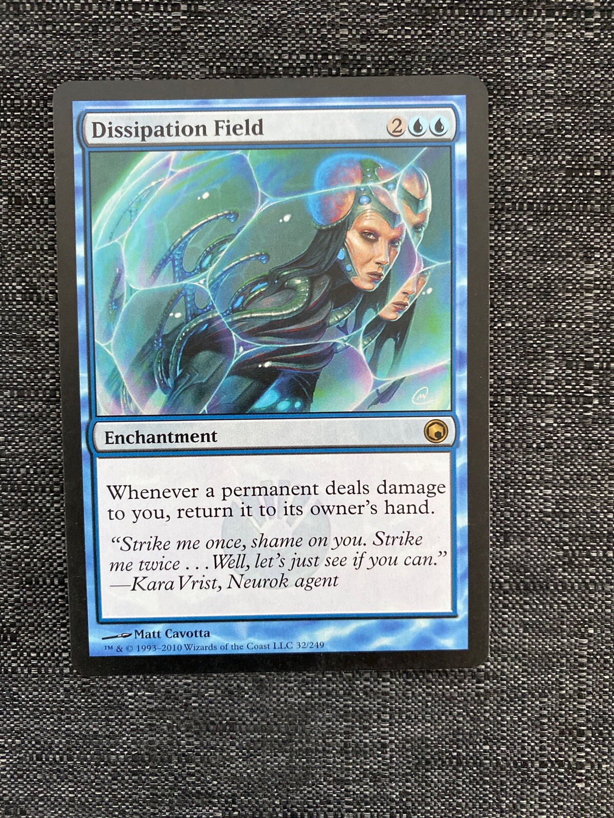 1 x MTG Dissipation Field Scars of Mirrodin - NM English MAGIC | eBay