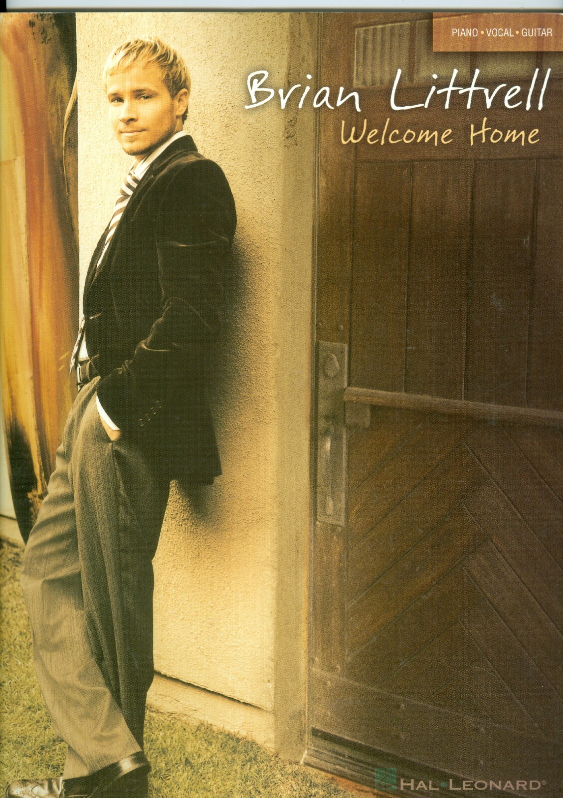 Brian Littrell Welcome Home sheet music song book Christian | eBay