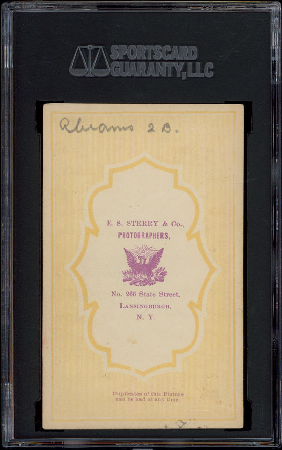 1866 E.S. Sterry & Co Lansingburgh Unions/Troy Haymakers CDVs 1st ...