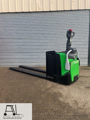 2014 CESAB (BT, TOYOTA) P320 (LPE200) PALLET TRUCK LONG FORKS DOUBLE ...