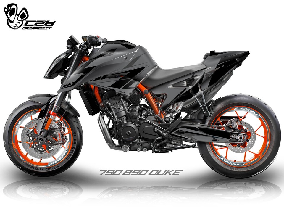 NEW Graphic kit for ktm 890 790 DUKE Graphic Decal Sticker Kit (BR2-G ...